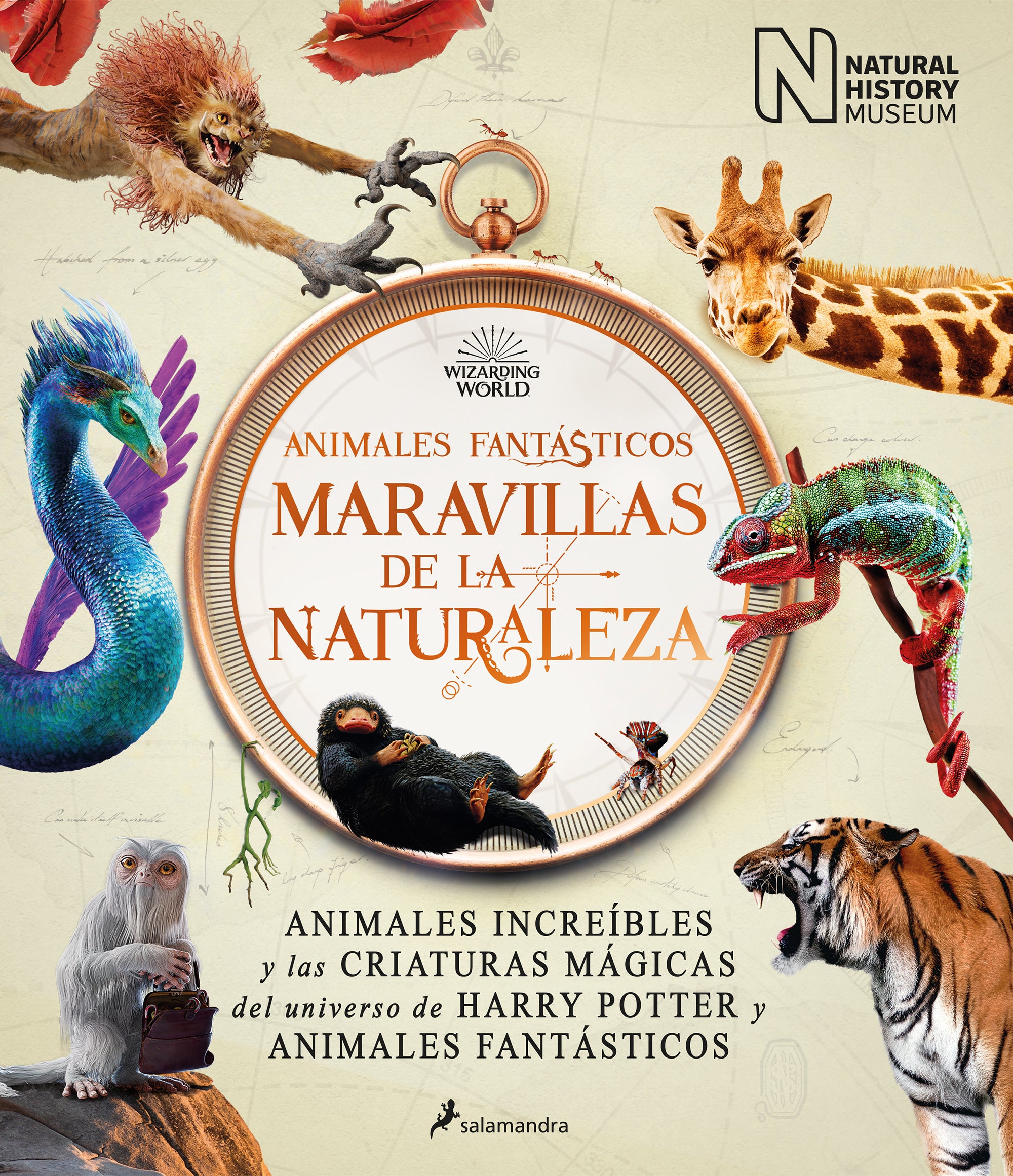 Animales fantásticos. Maravillas de la naturaleza. Maravillas de la na ...