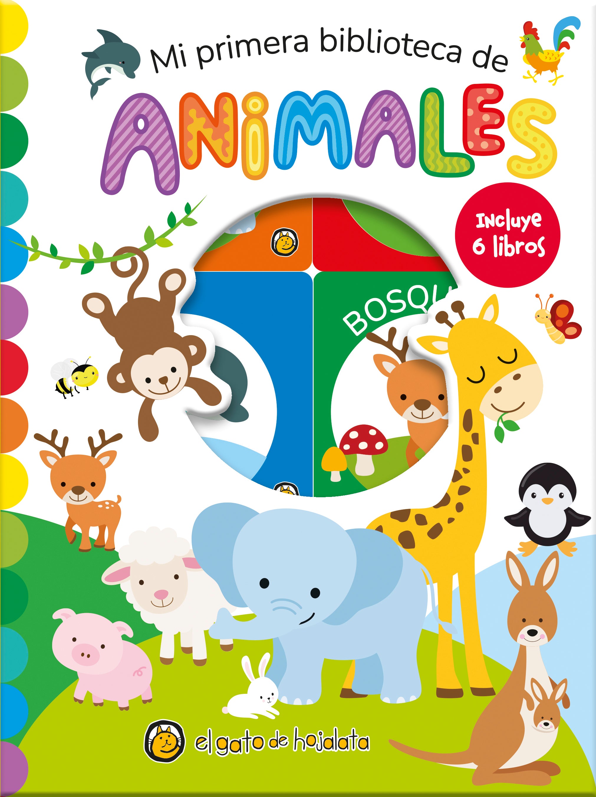 Mi primera biblioteca - Animales. Incluye 6 libros. Incluye 6 libros ...
